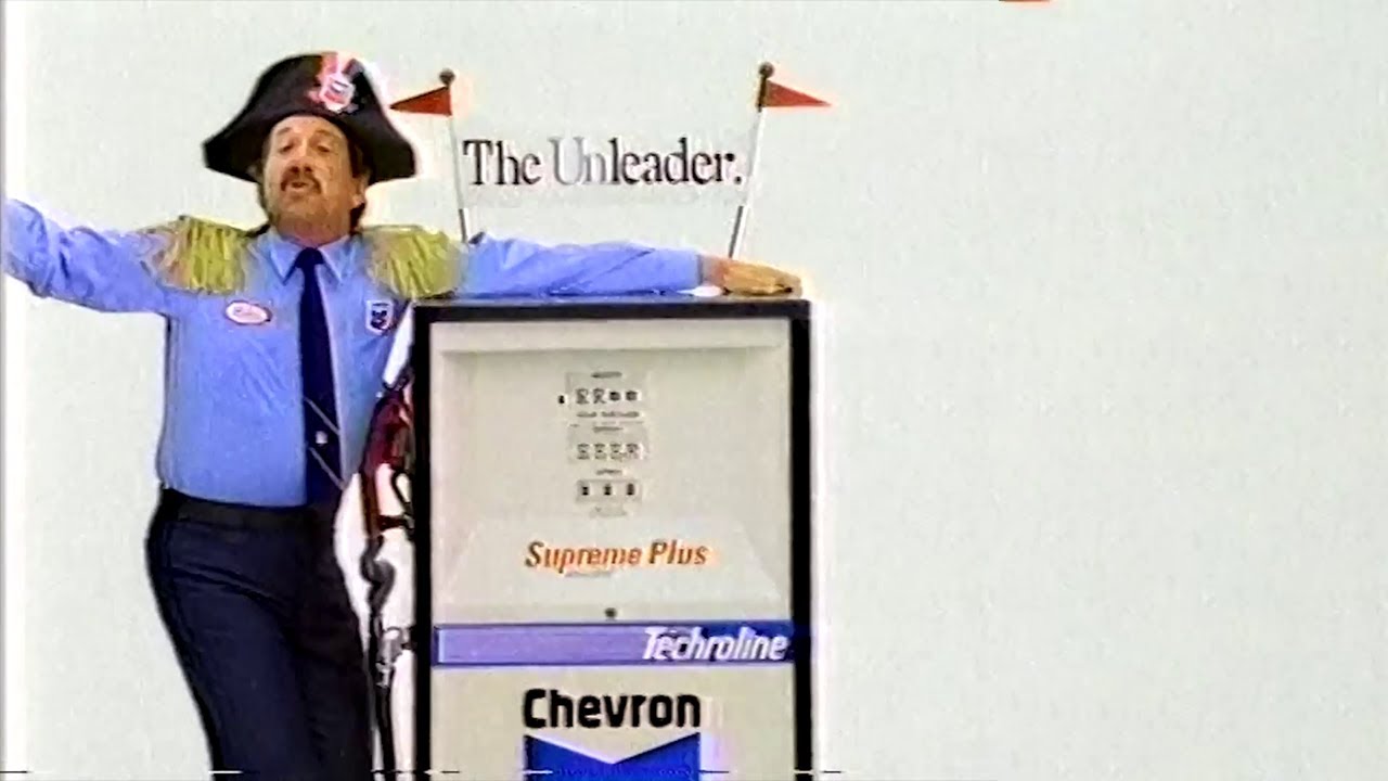 Chevron commercial - Supreme Unleaded towers above all the others (1991 ...