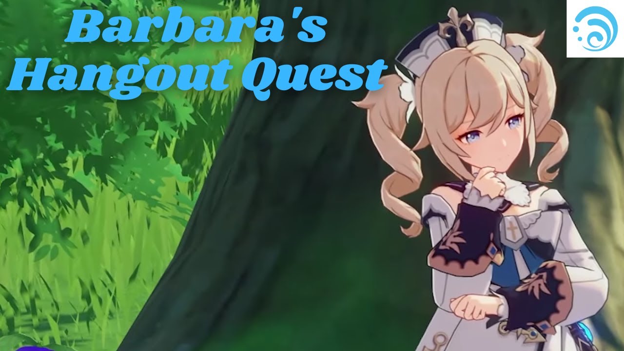 I play through the First parts of Barbara's Hangout Quest - YouTube