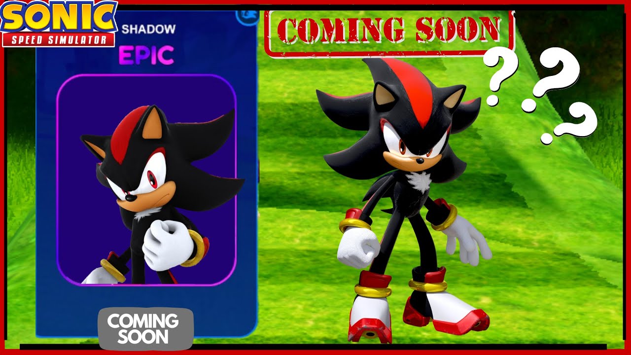 SHADOW IS COMING to SONIC SPEED SIMULATOR?! | Roblox - YouTube
