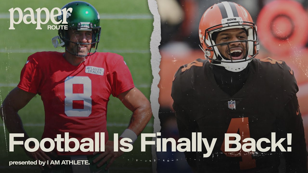 NFL FOOTBALL IS BACK! | PAPER ROUTE - YouTube