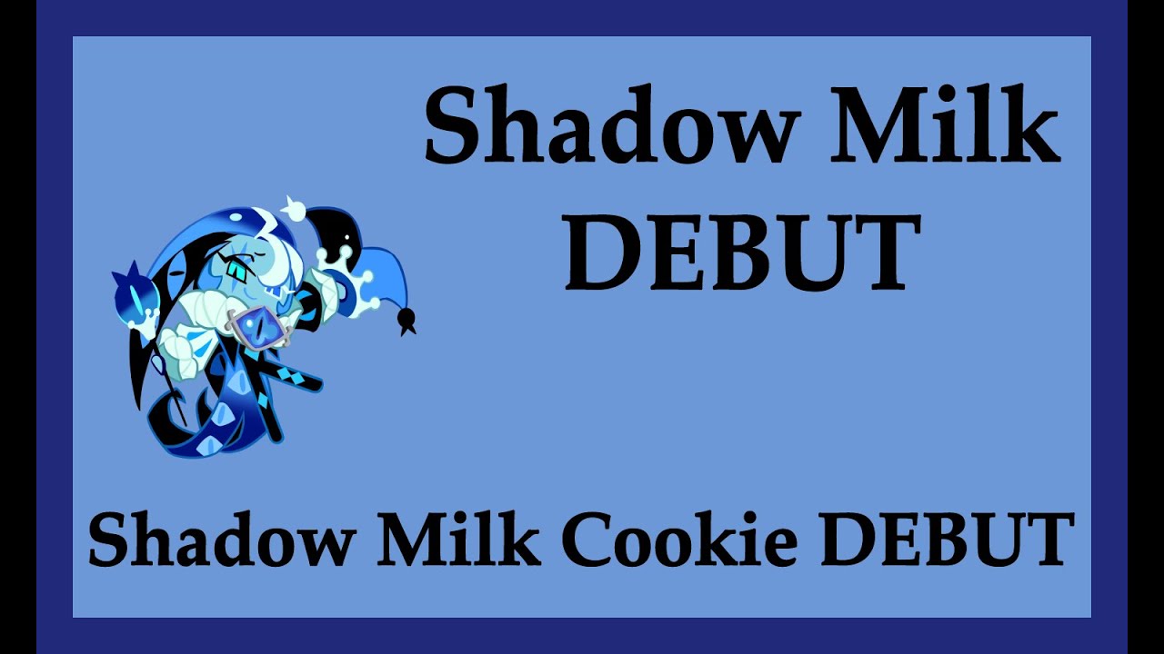 CRK Shadow Milk Coookie DEBUT | Jinxlol | Cookie Run Kingdom - YouTube
