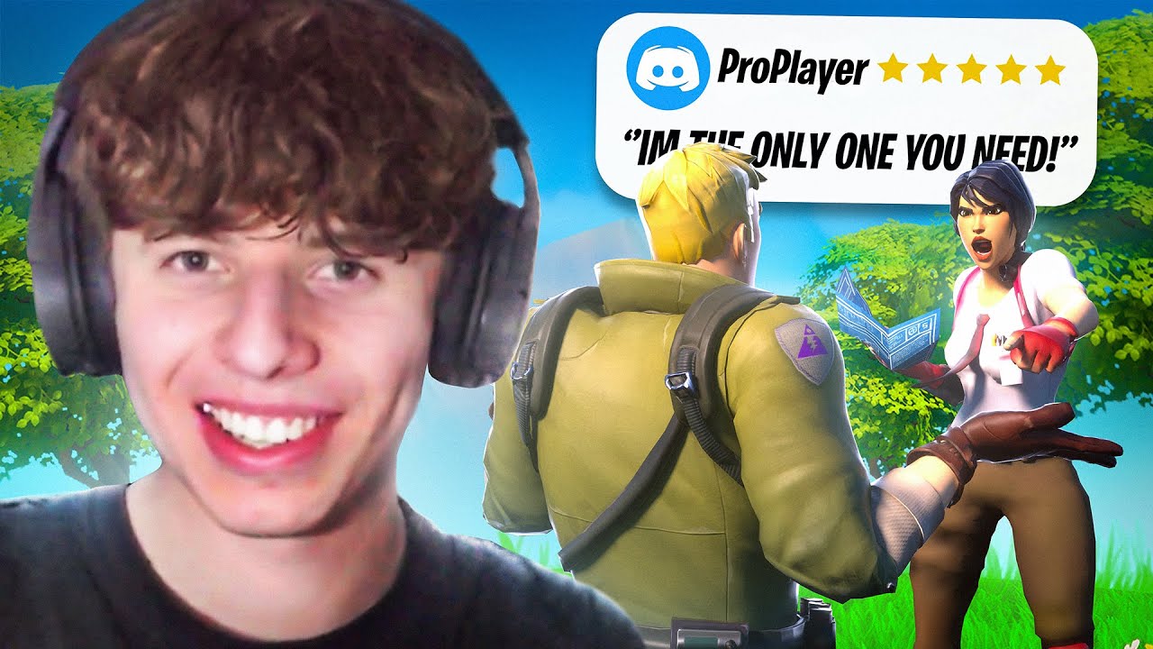 Noahreyli Trollt Fortnite Pro Spieler Als Noob π Youtube