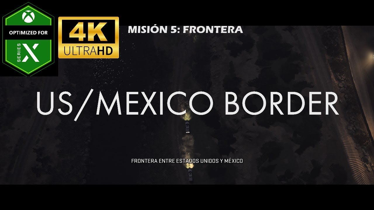 Frontera: misión 5 Gráficos Ultra Realistas 4k Call Of Duty Modern ...
