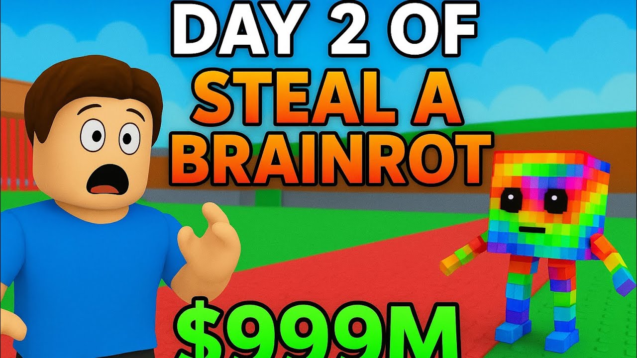 Day 2 of Steal a Brain Rot (Full Experience) - YouTube