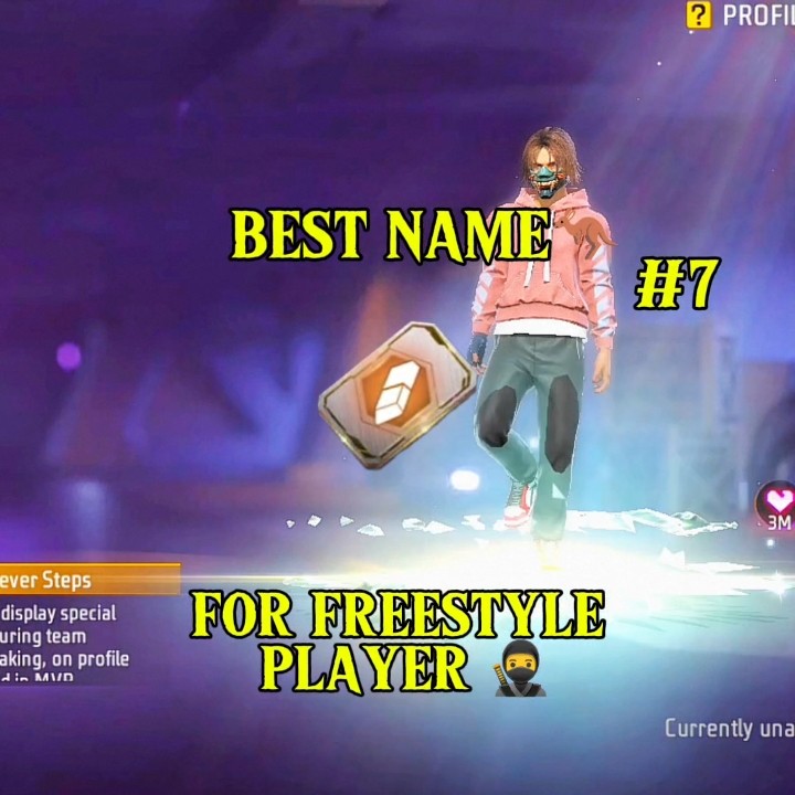 FREESTYLE NAME ! THE BEST NAMES IN FREE FIRE! 🔥 ( PART-7) - YouTube