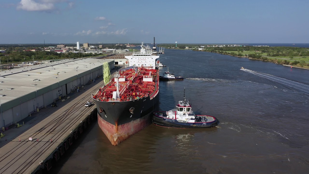 Port of Port Arthur Terminal 4K - YouTube