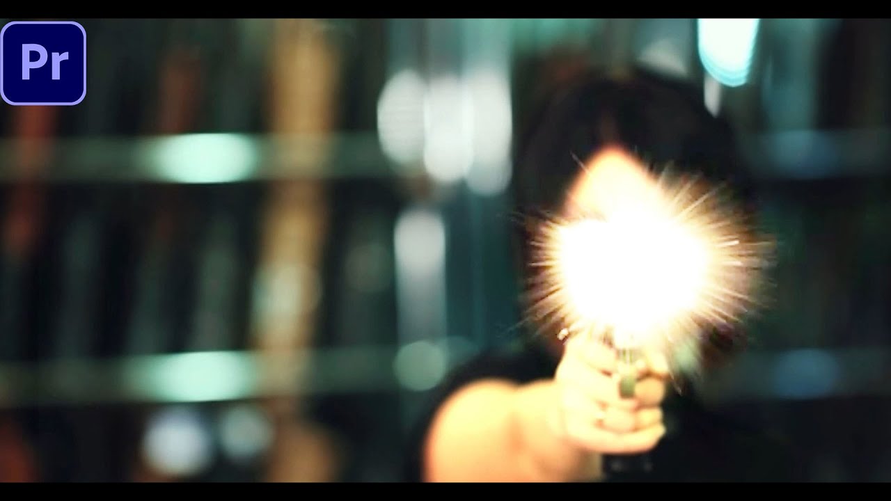 How to edit a realistic gun shot in premiere pro - YouTube
