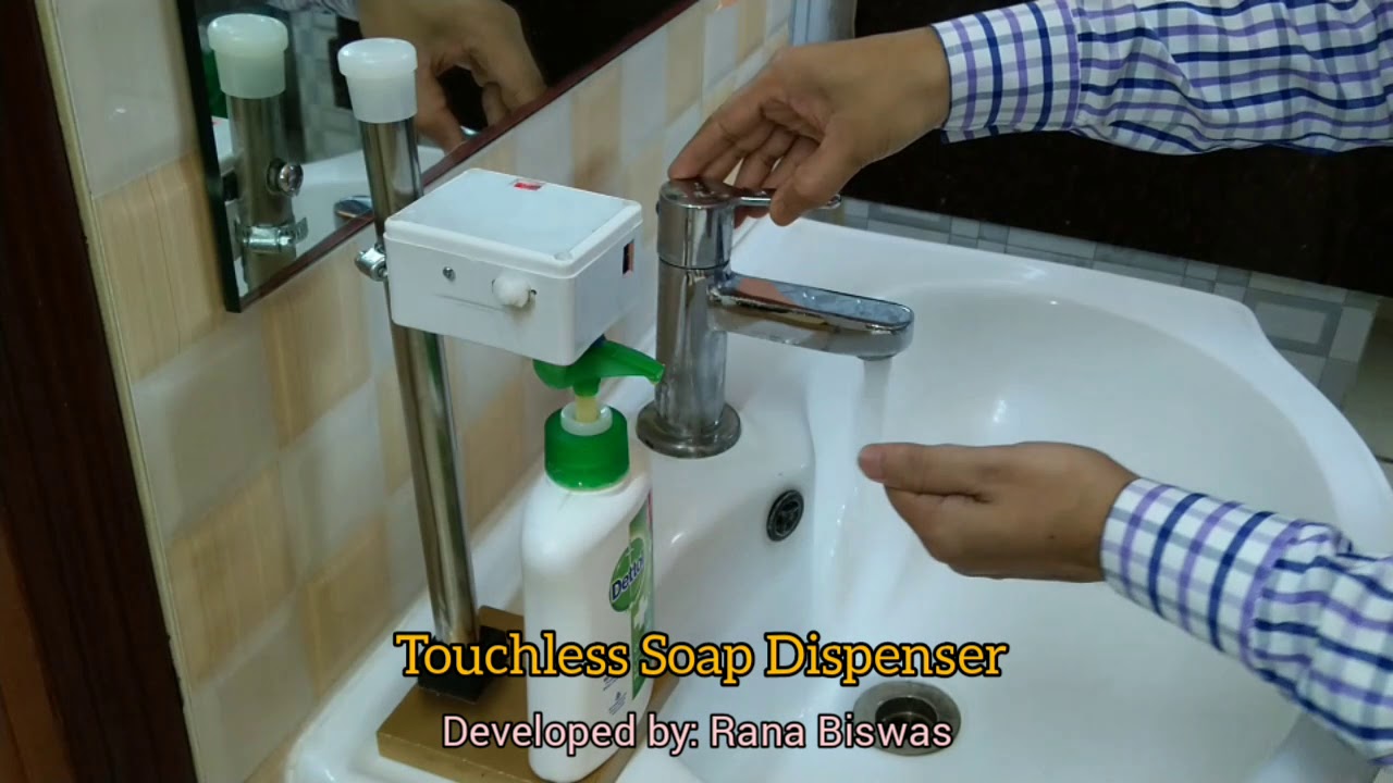 Touchless Soap Dispenser - YouTube