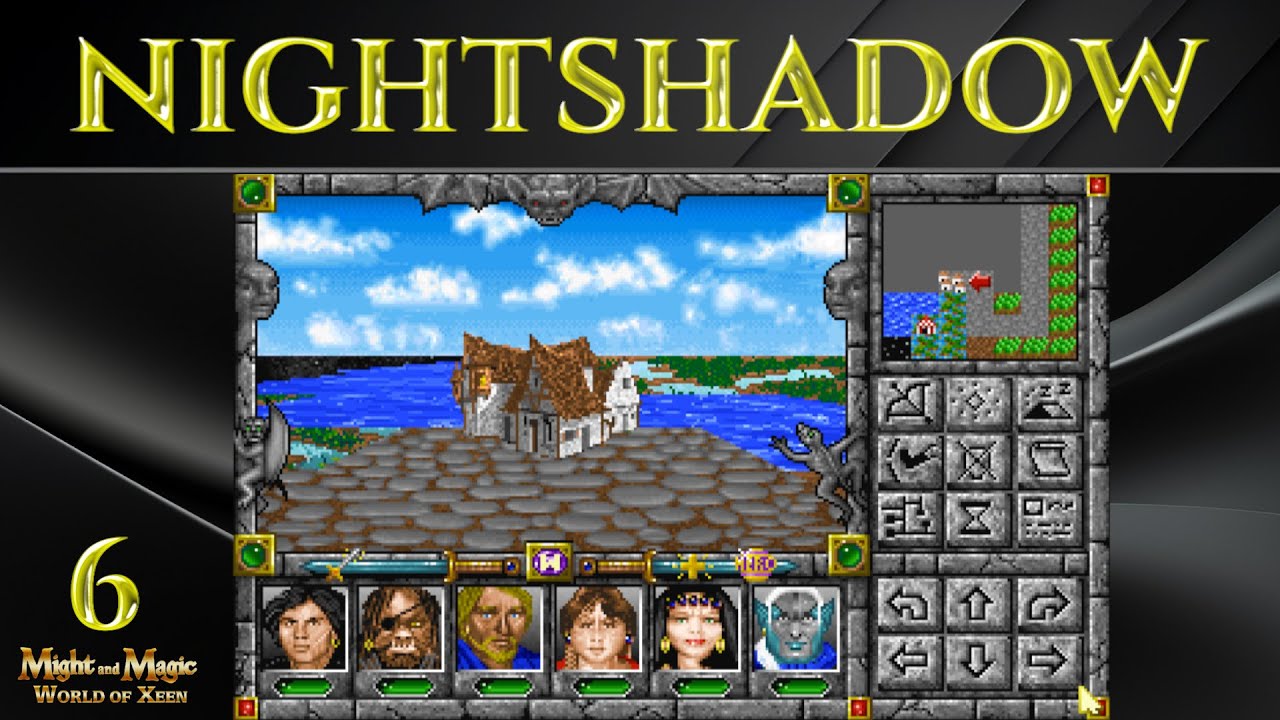 NIGHTSHADOW - Gameplay MIGHT AND MAGIC 4 & 5 World Of Xeen Ep 6 - YouTube