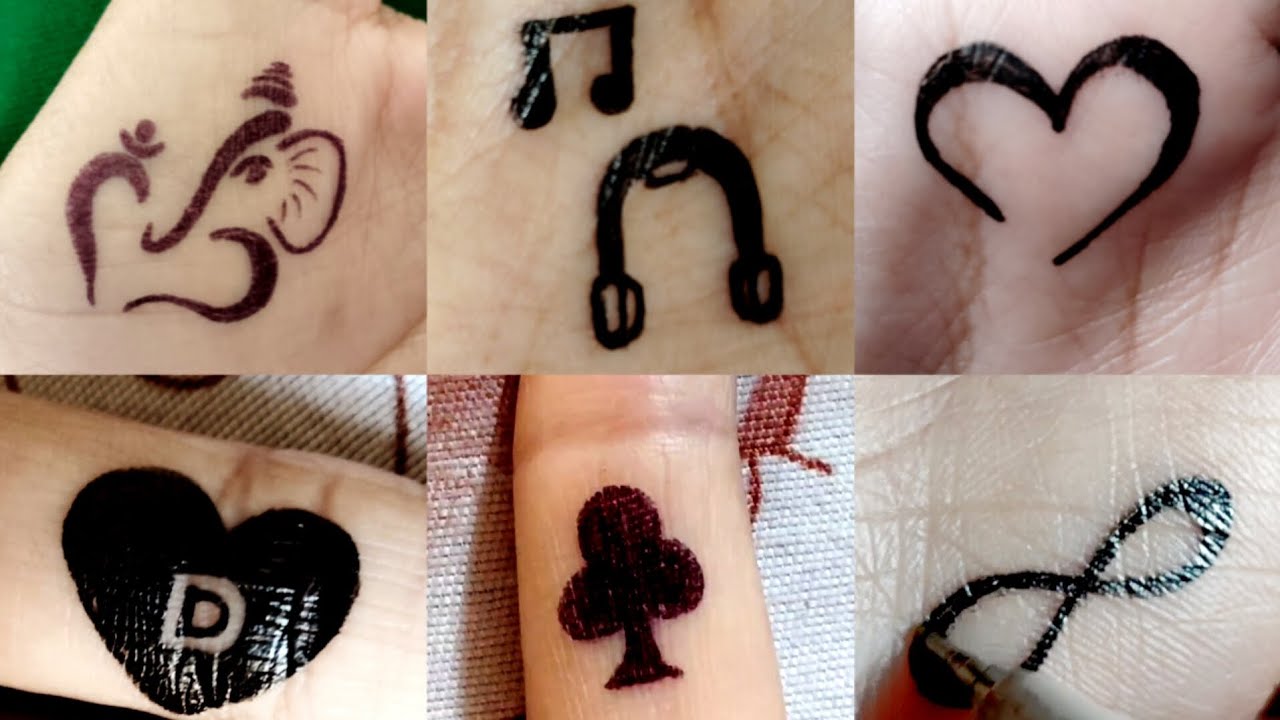 cute mini tattoo design 🤪 ️#tattoo#art #youtube #trending - YouTube