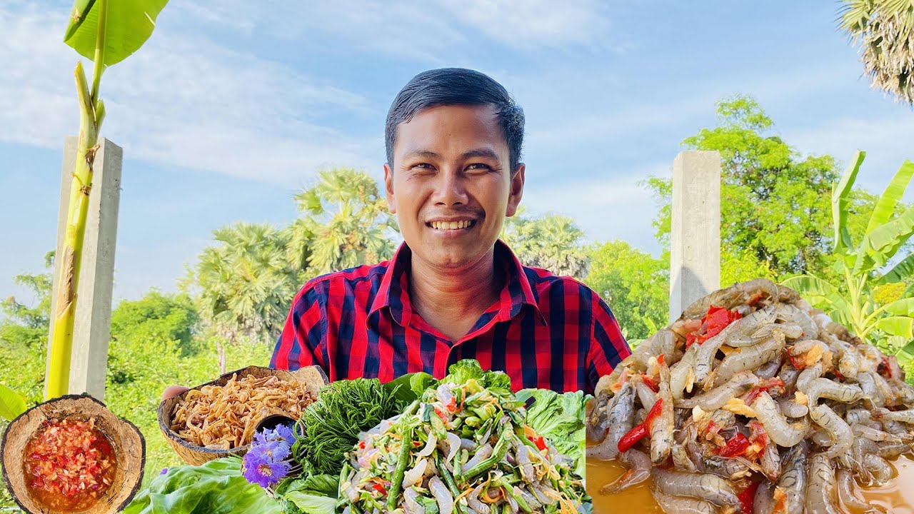 Amazing Row KRILL Spicy Salad - Spicy Krill Recipe [ Countryside ...