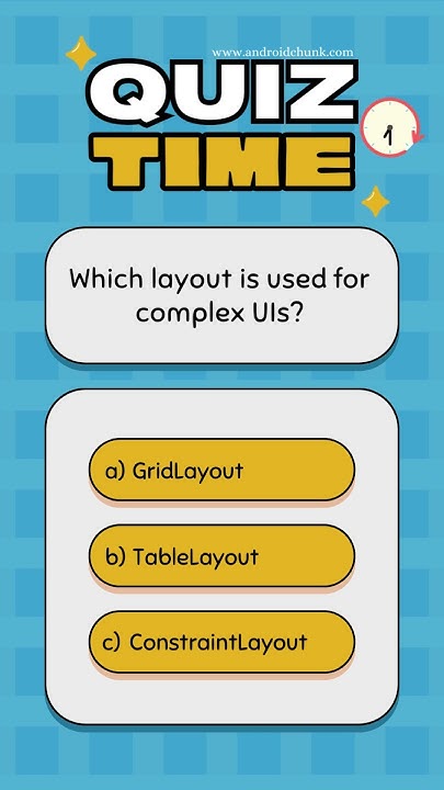 Learn and Quiz : 4 #androidtutorialforbeginners + Quick #AndroidDevelopment Challenge! - YouTube