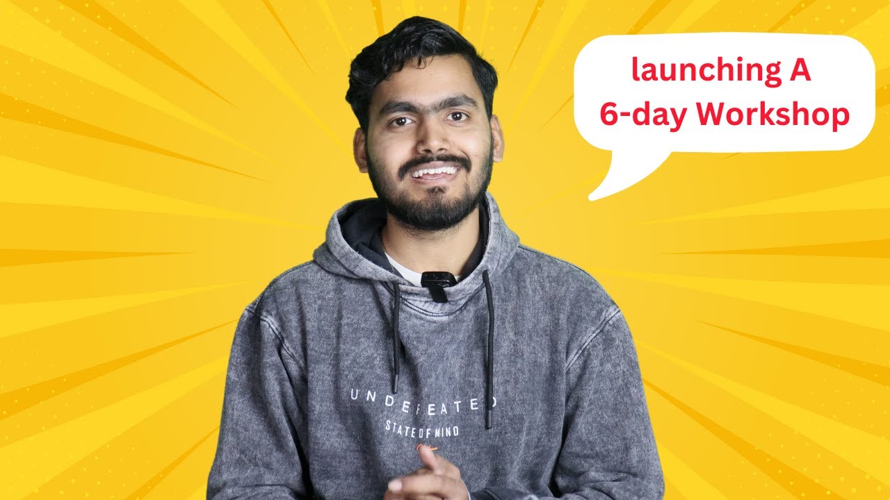 I'm Launching 6-Day Workshop on Freelancing! - YouTube