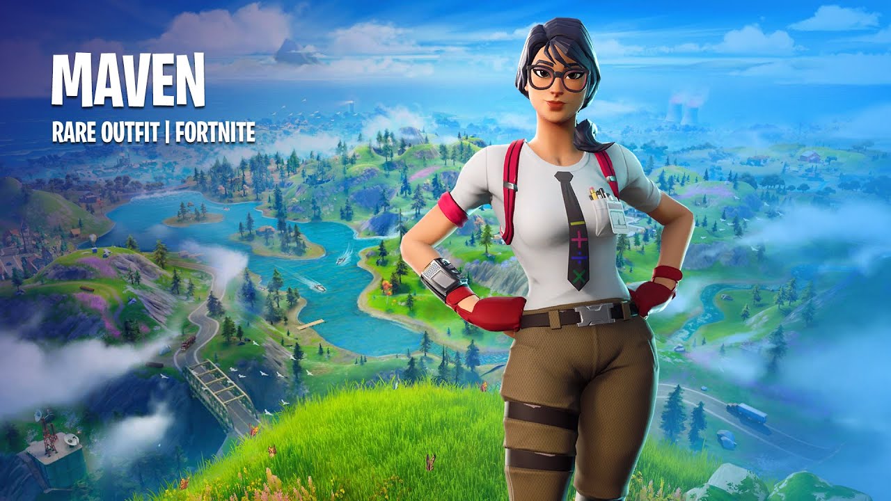 Maven | Rare Outfit Skin | Fortnite - YouTube