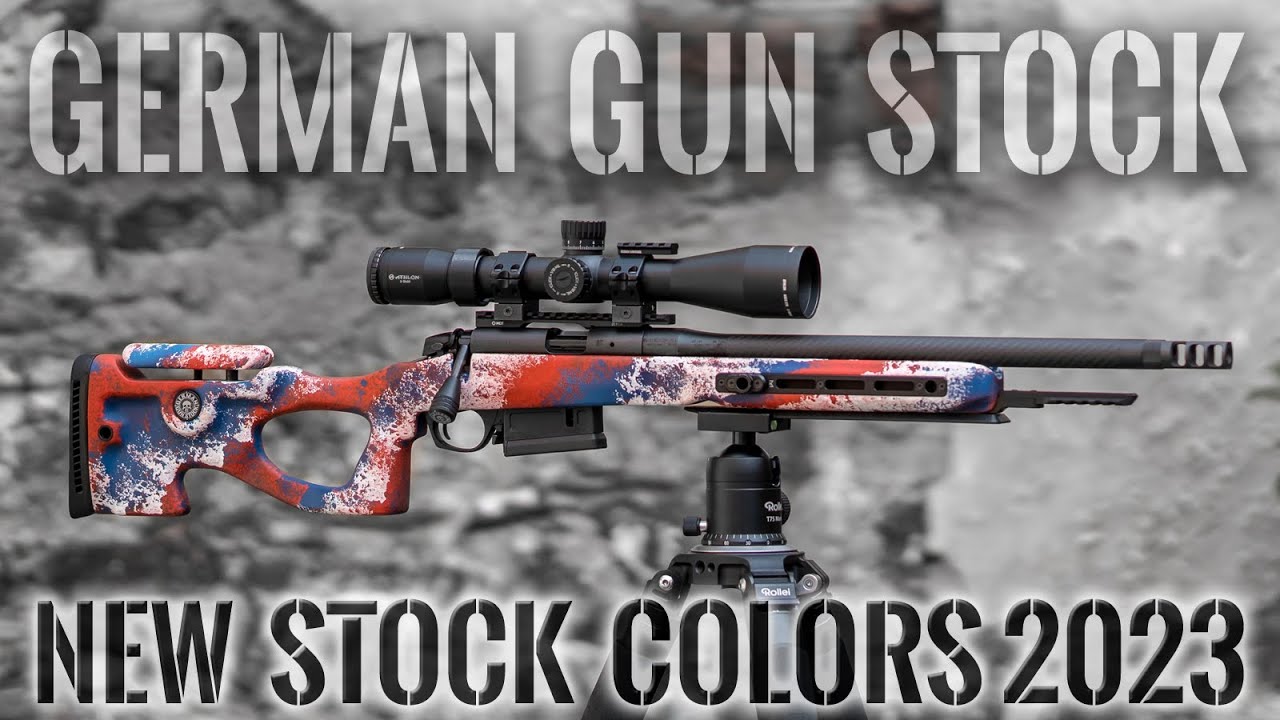 German Gun Stock - New Colors 2023 *English* - YouTube