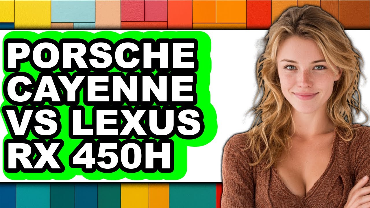 Porsche Cayenne vs Lexus RX 450h - Full Comparison - YouTube