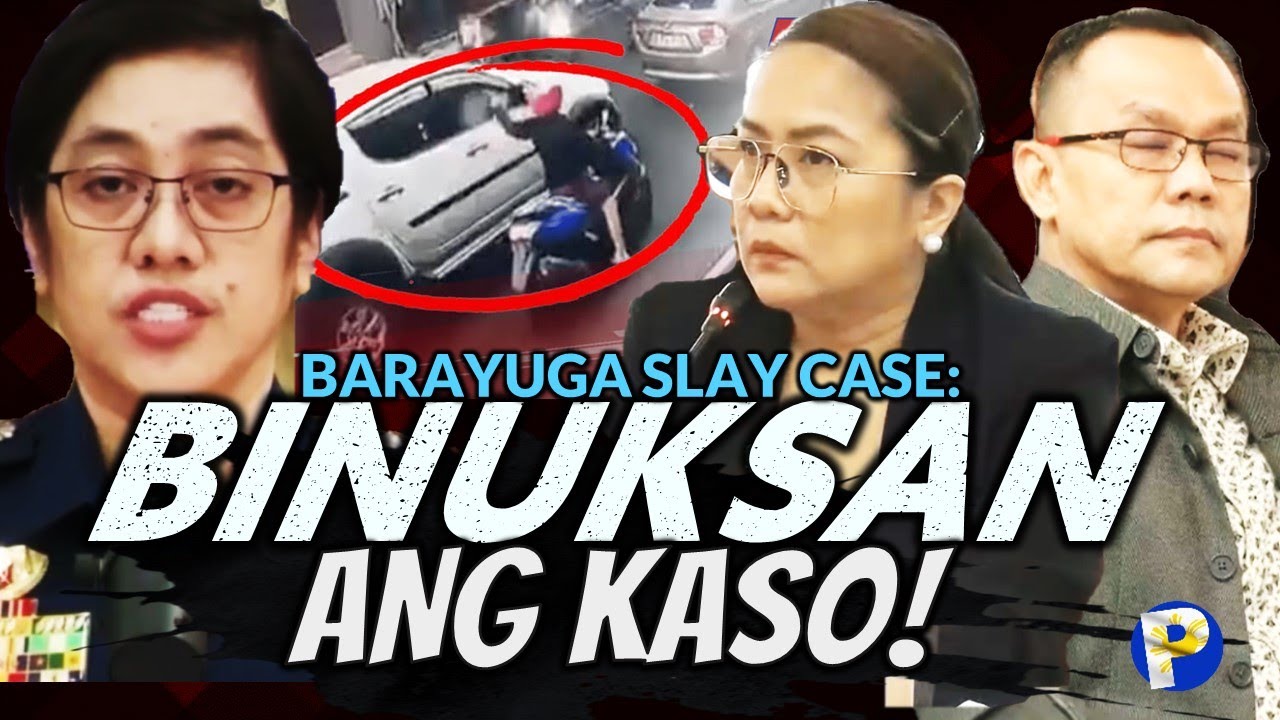 BINUKSAN ng PNP ang Barayuga Slay Case na mastermind si Garma at ...