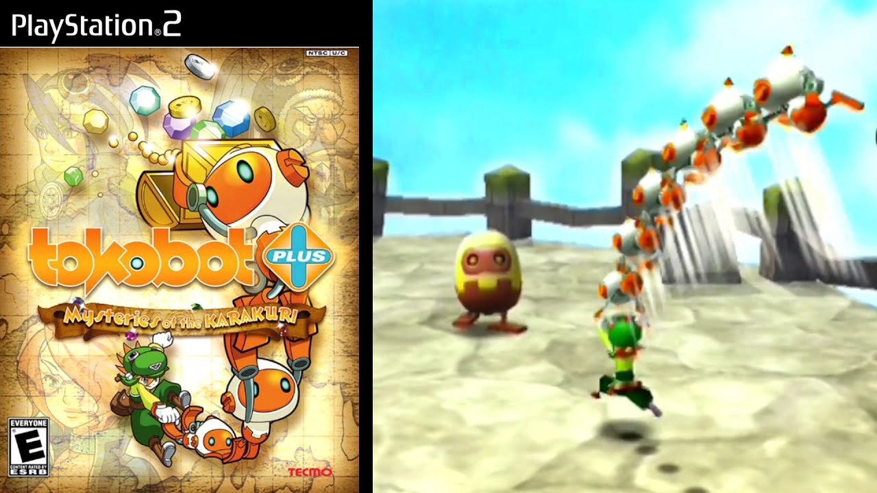 Tokobot Plus: Mysteries of the Karakuri ... (PS2) Gameplay - YouTube