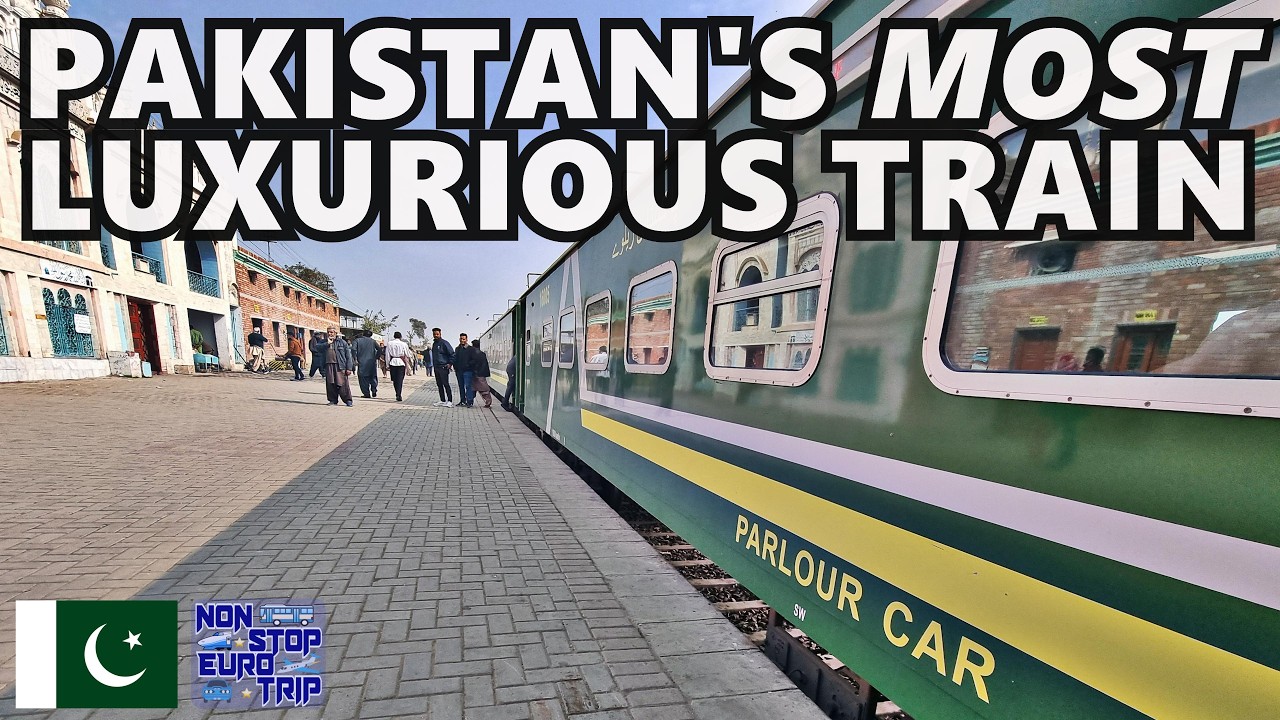 I was Surprised at Pakistan's FLAGSHIP Train: Green Line Express - YouTube
