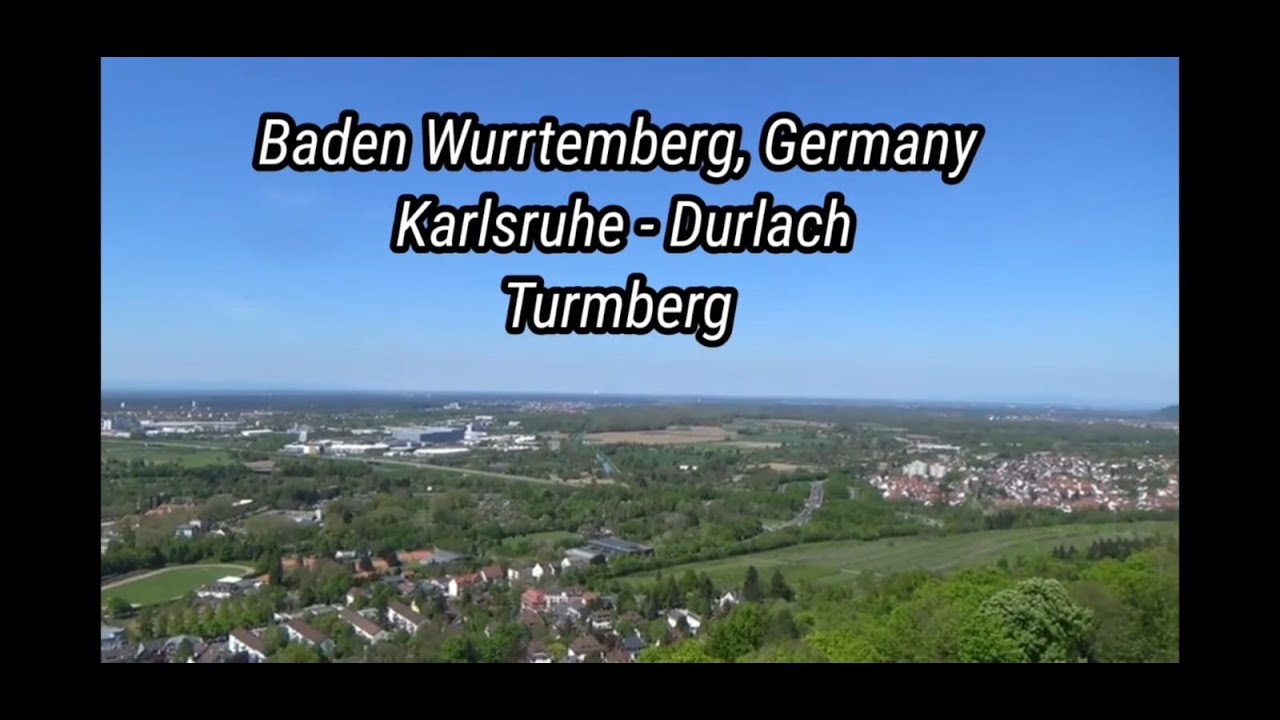 Vlog # 6 A Refreshing Evening at Turmberg Karlsruhe-Durlach (Germany ...