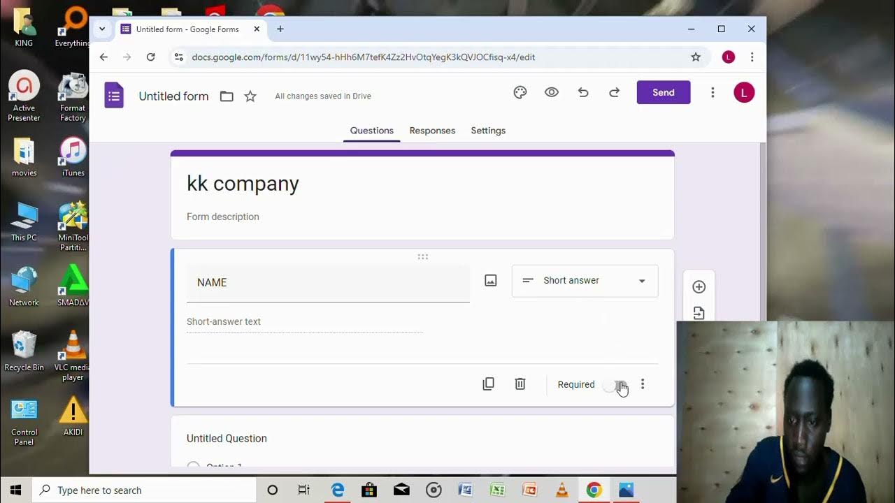 How to create Google forms - YouTube