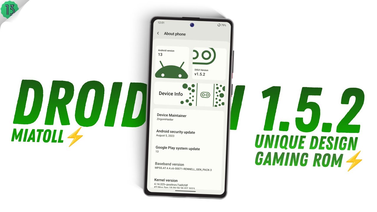 DroidX UI 1.5.2 - Best Gaming Custom ROM for Poco M2 Pro AKA Miatoll🔥 ...