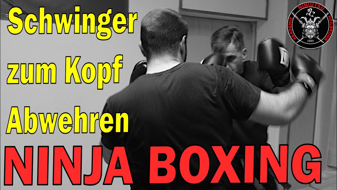 Ninja Boxing - Abwehr Hook zum Kopf, Trainingsmoment - YouTube