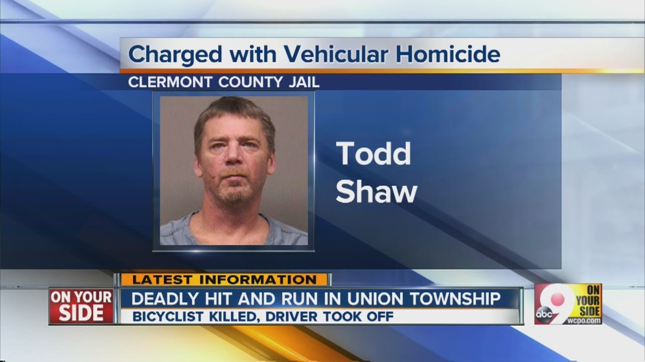 Todd Shaw arrested in fatal Union Township hit-and-run - YouTube