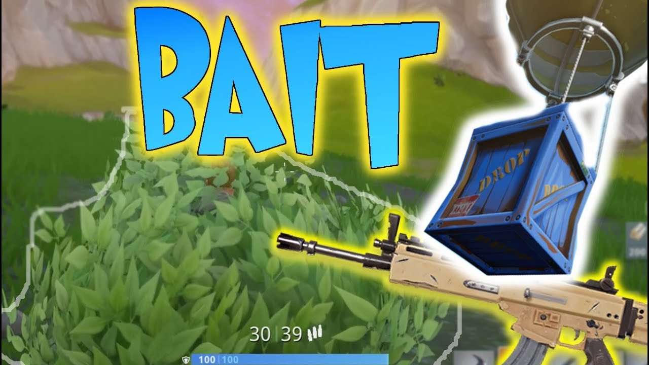 Fortnite Best Moments-The BUSH Airdrop Bait!!!!(Fortnite Battle Royale ...