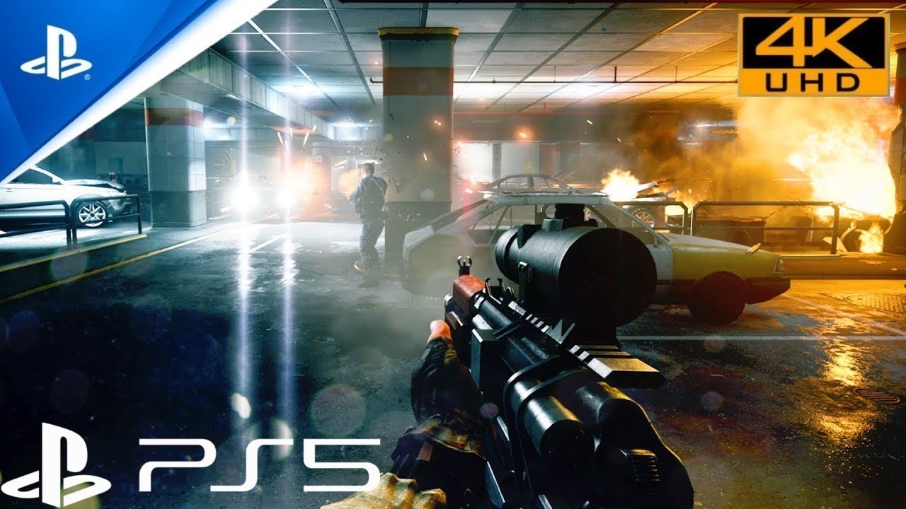 PS5 NIGHT INVASION Ultra Next Gen Realistic Graphics Gameplay 4K HDR ...