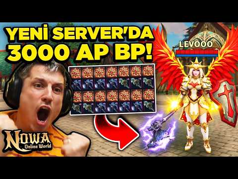 0'DAN BP DİZİYORUZ NOWA ONLINE ATLAS YENİ SERVER YANIYOOOR! PK UPGRADE EVENT! LEVO NOWA ONLINE WORLD