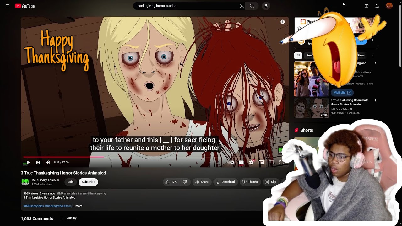 Thanksgiving Horror Stories (Scary Thanksgiving Tales) - YouTube