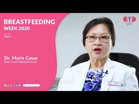 Doctors Talk by Dr.MAria Casas- Importance of Breastfeeding.