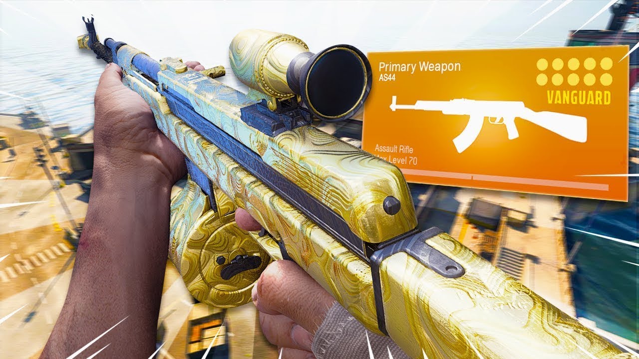 AS44 is *BROKEN* in Warzone (BEST AS44 Class Setup) - YouTube