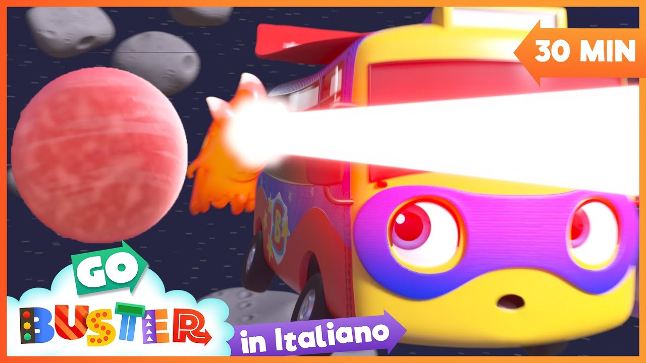 Super Buster e i pianeti colorati | Go Buster in Italiano 🚌 - Cartoni ...