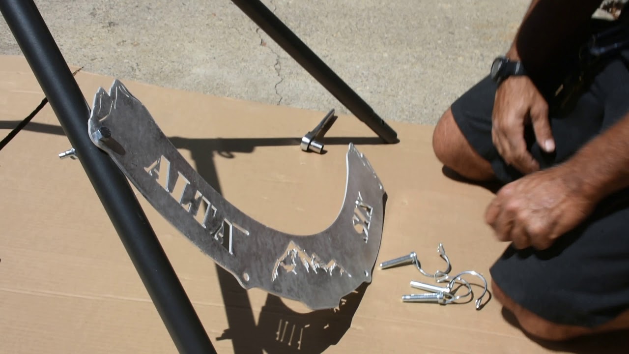 Assembly Video: ALTA Hammock Stand - YouTube