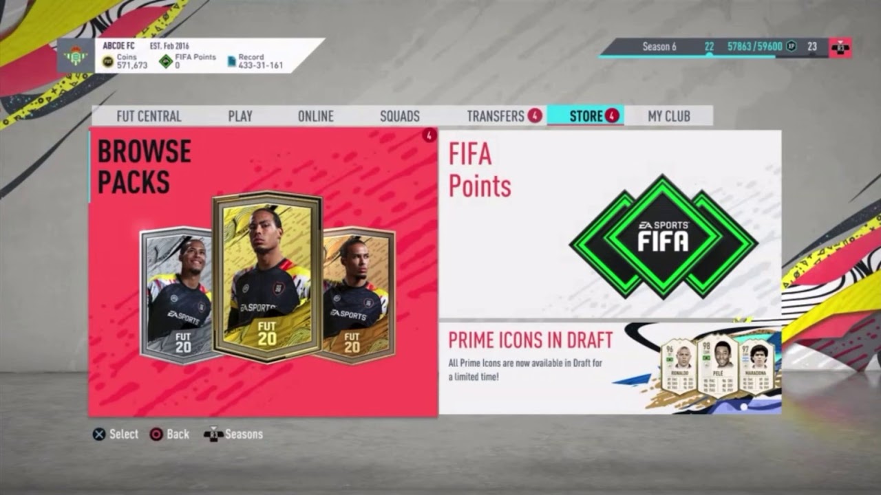 FIFA 20 FUT Liga Nos TOTSSF & ‘Best League SBCs’ as per Futbin pack ...