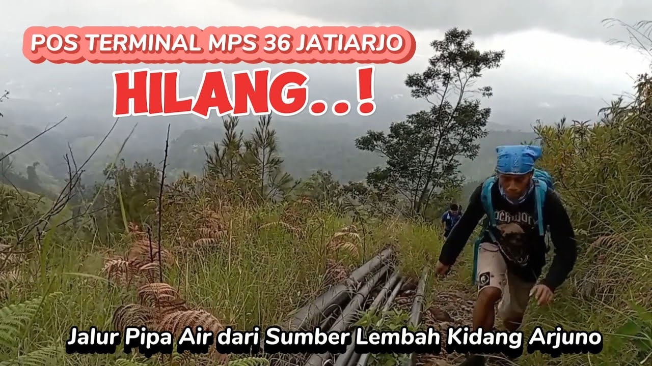 Hilangnya Pos Terminal MPS 36 Jatiarjo di Google Maps! Jalur pipa air dari Lembah Kidang Arjuno ...