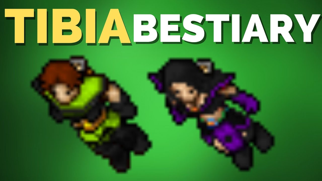 TIBIA BESTIARY Glooth Bandit, Glooth Brigand - Oramond - YouTube