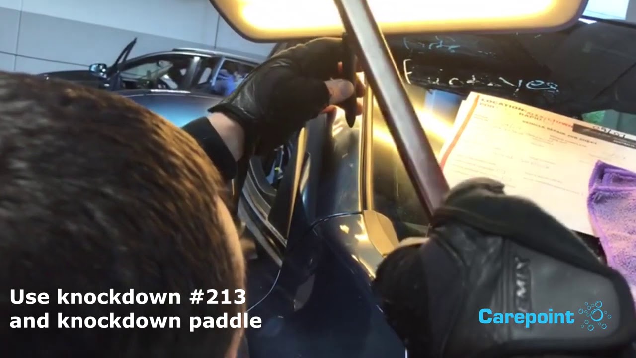 Carepoint Big Dent Removal Process - YouTube