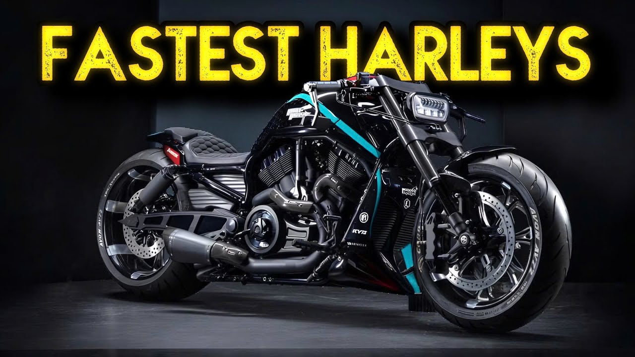 Harley Davidson's 15 FASTEST Motorcycles in History! - YouTube