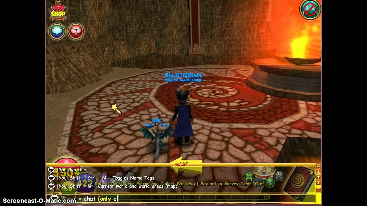 Wizard101 The Many Commands of W101 - YouTube