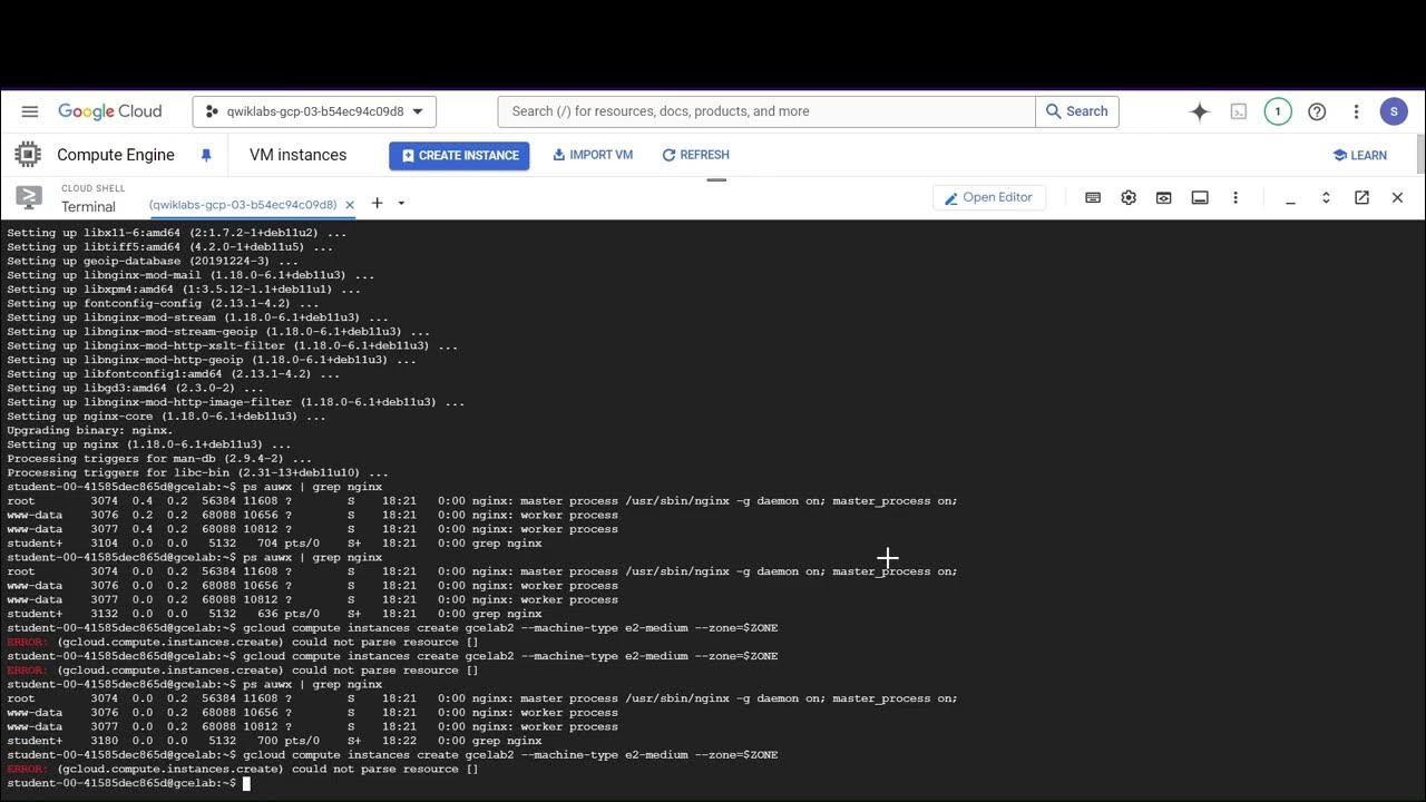 Creating a Virtual Machine || Lab Solution || Qwiklabs The Basics of Google Cloud Compute - YouTube