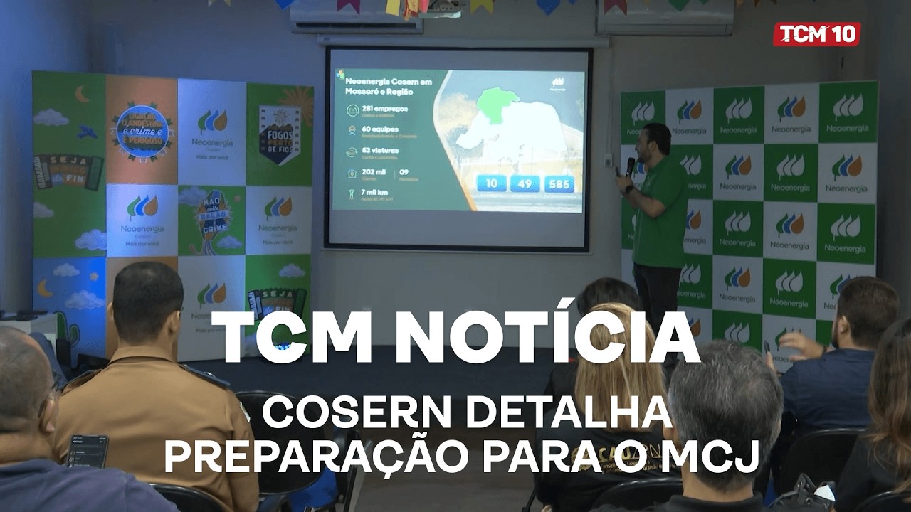 TCM Notícia - COSERN detalha preparação para o MCJ - YouTube
