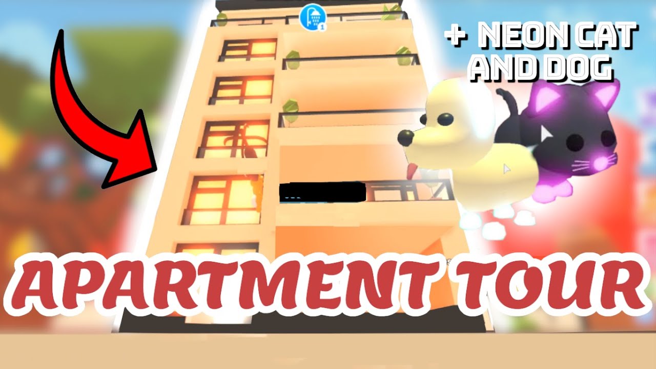 What's inside my ADOPT ME APARTMENT BUILDING? - YouTube