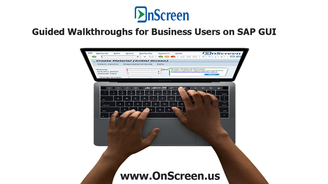 OnScreen for SAP Overview - Guided Walkthroughs for SAP GUI - YouTube