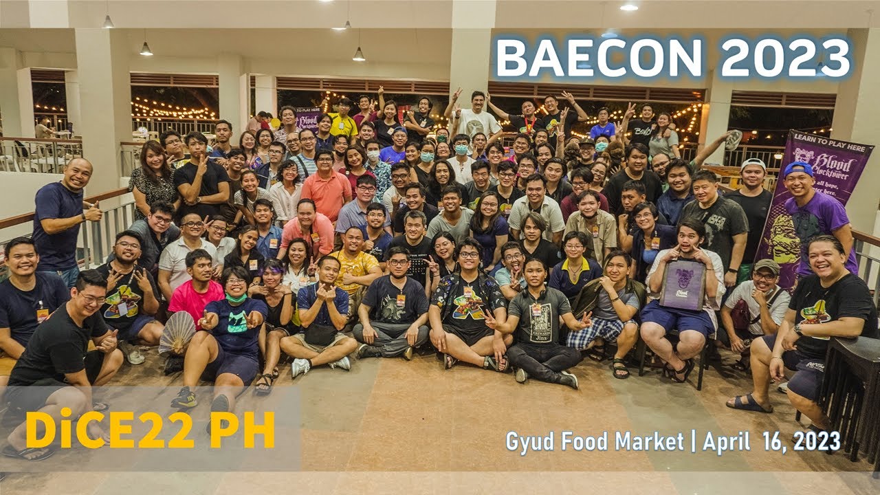DiCE22 Mini Vlog | BAECON 2023 at Gyud Food Market (UP Food Hub) - YouTube