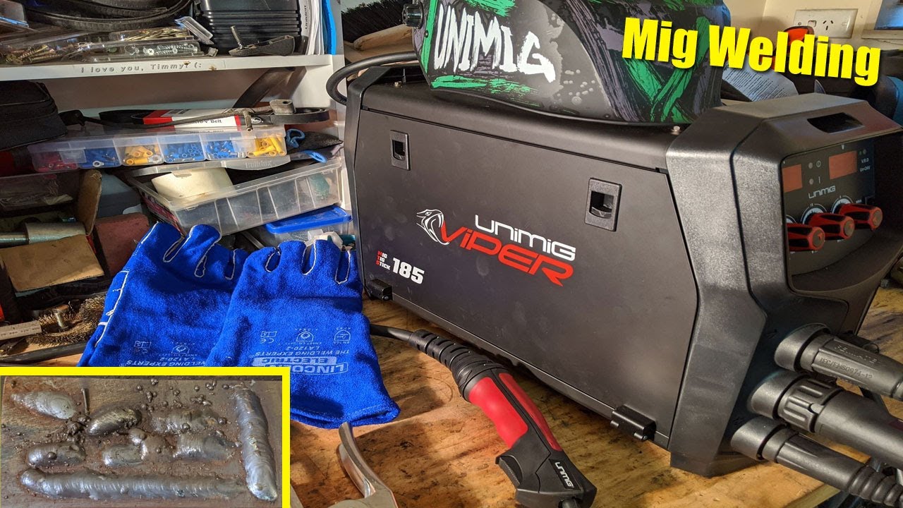 First Time MIG Welding - YouTube