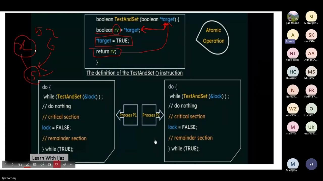 L-5: Test and Set Lock | Semaphores | Bounded Buffer | Reader Writers ...