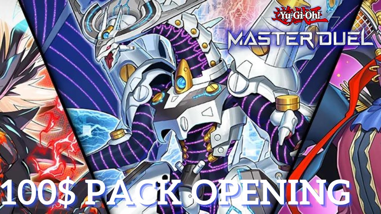 What $100 in Master Duel Gets You! SELECTION PACK SINGULARITY WARRIOR ...